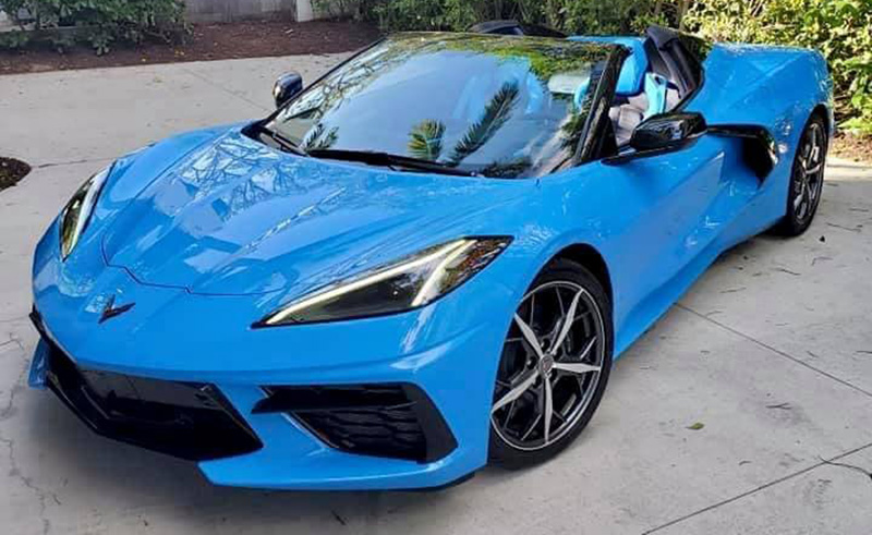 StriveME - سيلفستر ستالون يدلل نفسه بكورفيت C8 موديل 2021